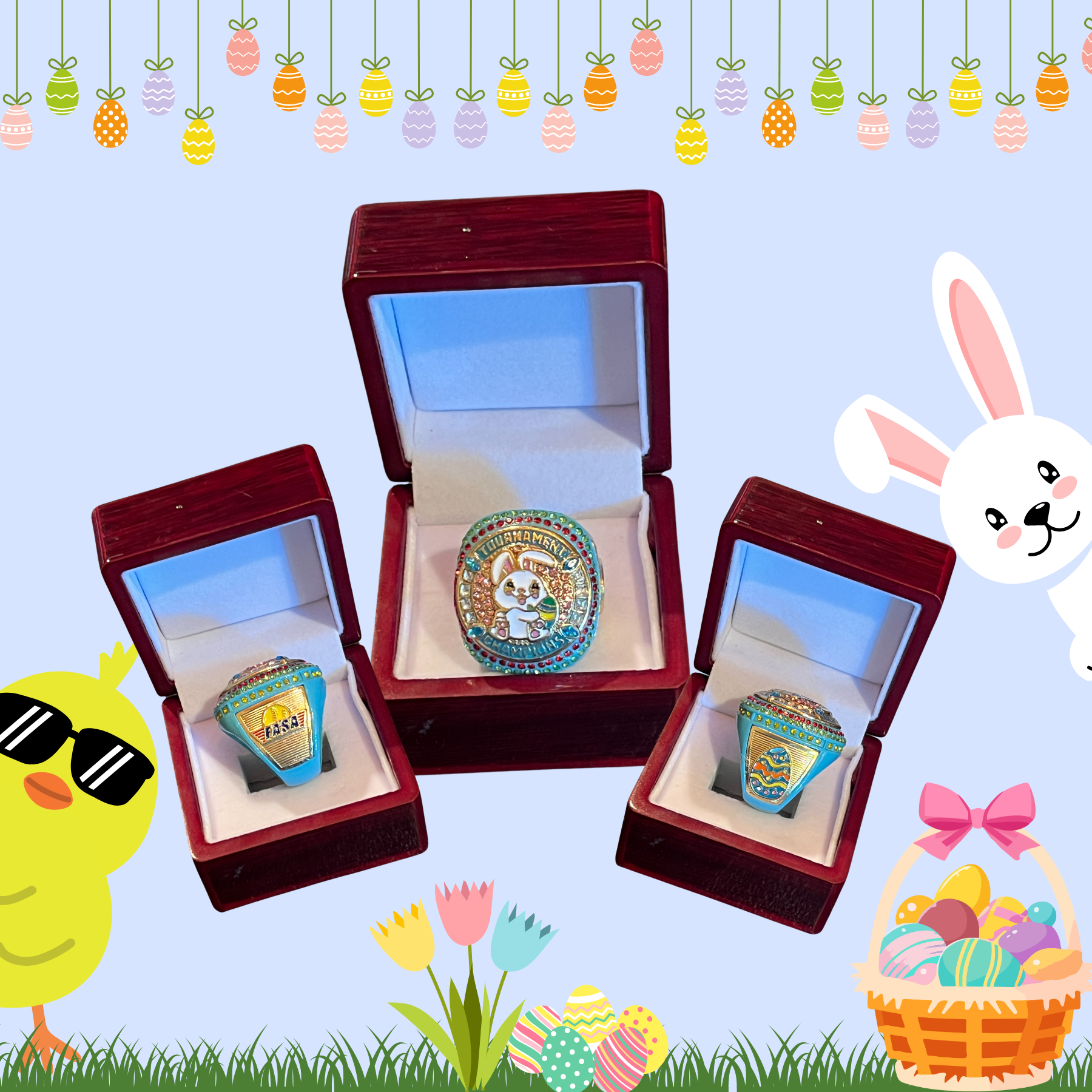 FASA Easter Rings Champion – Bats, Balls & All Of Dat