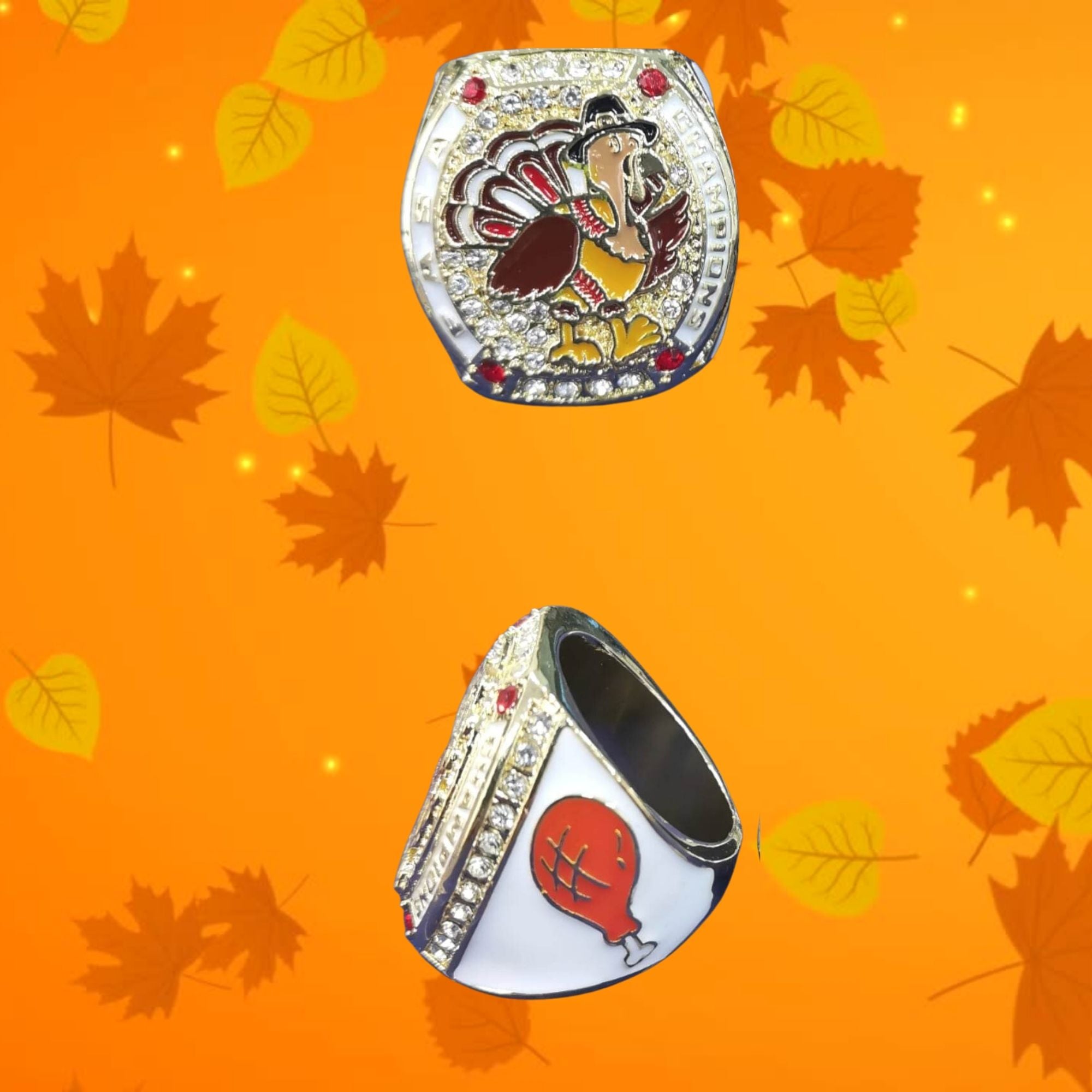 FASA Thanksgiving Turkey Championship Ring – Bats, Balls & All Of Dat